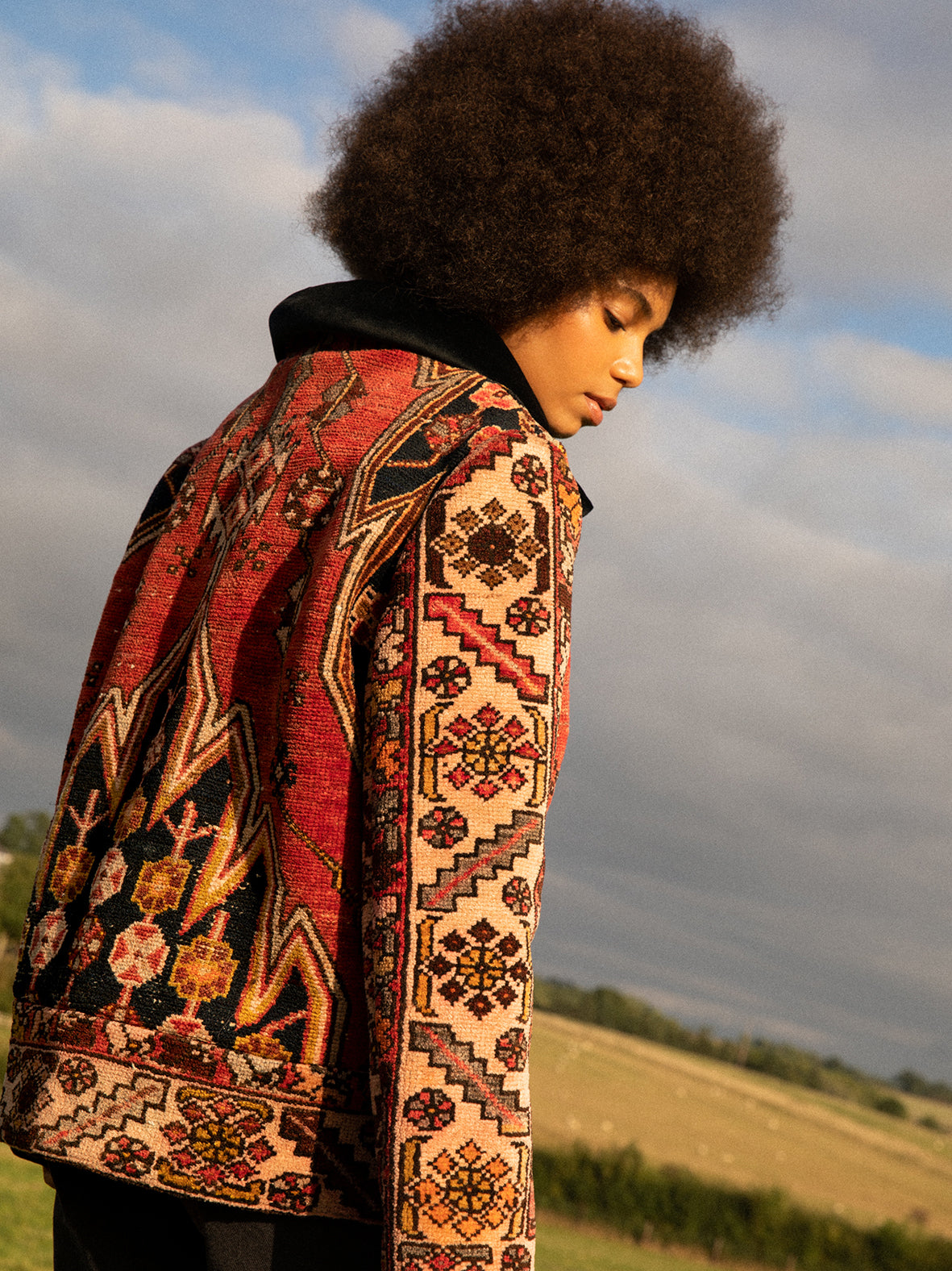 Curating handwoven, antique rugs from markets across the globe ...